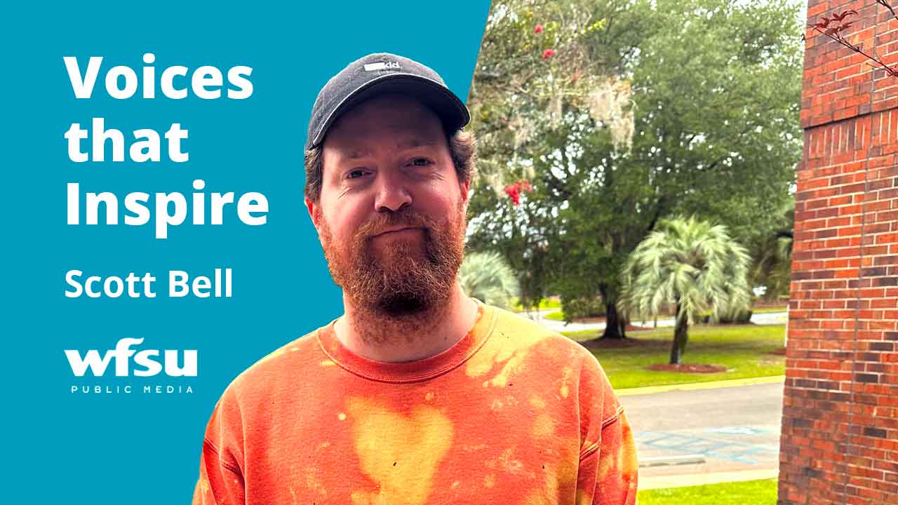 Scott Bell - None of this creative stuff is easy. | WFSU Public Media