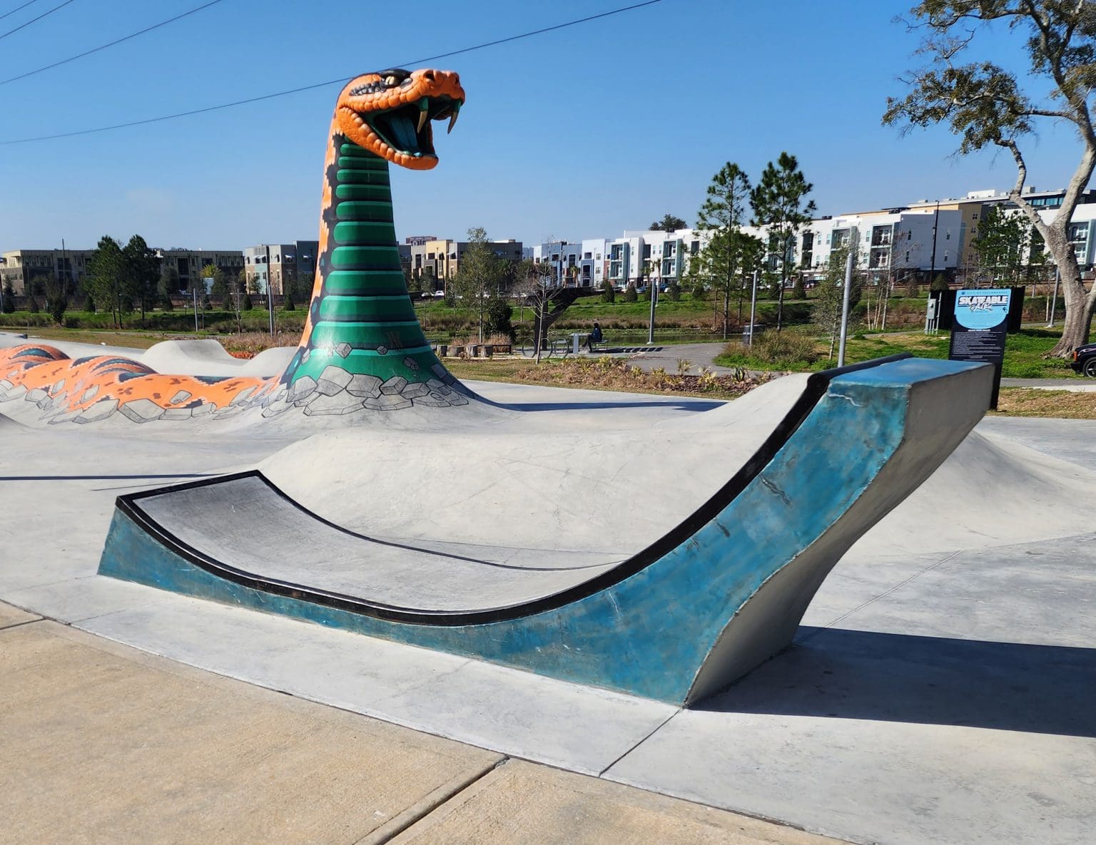Skateboarding at Tallahassee’s Skateable Art Park on FAMU Way | WFSU ...