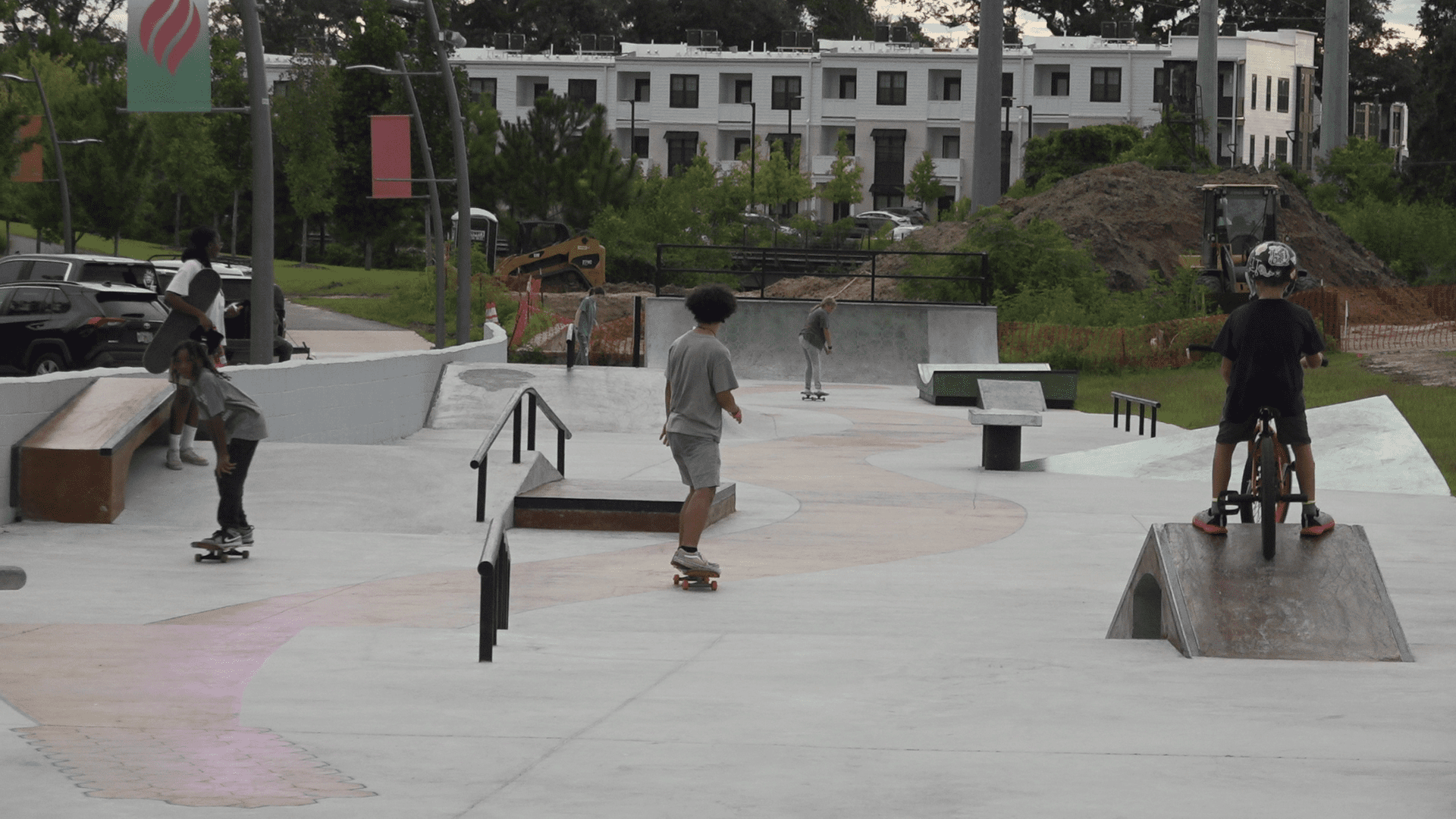 Skateboarding at Tallahassee’s Skateable Art Park on FAMU Way | WFSU ...