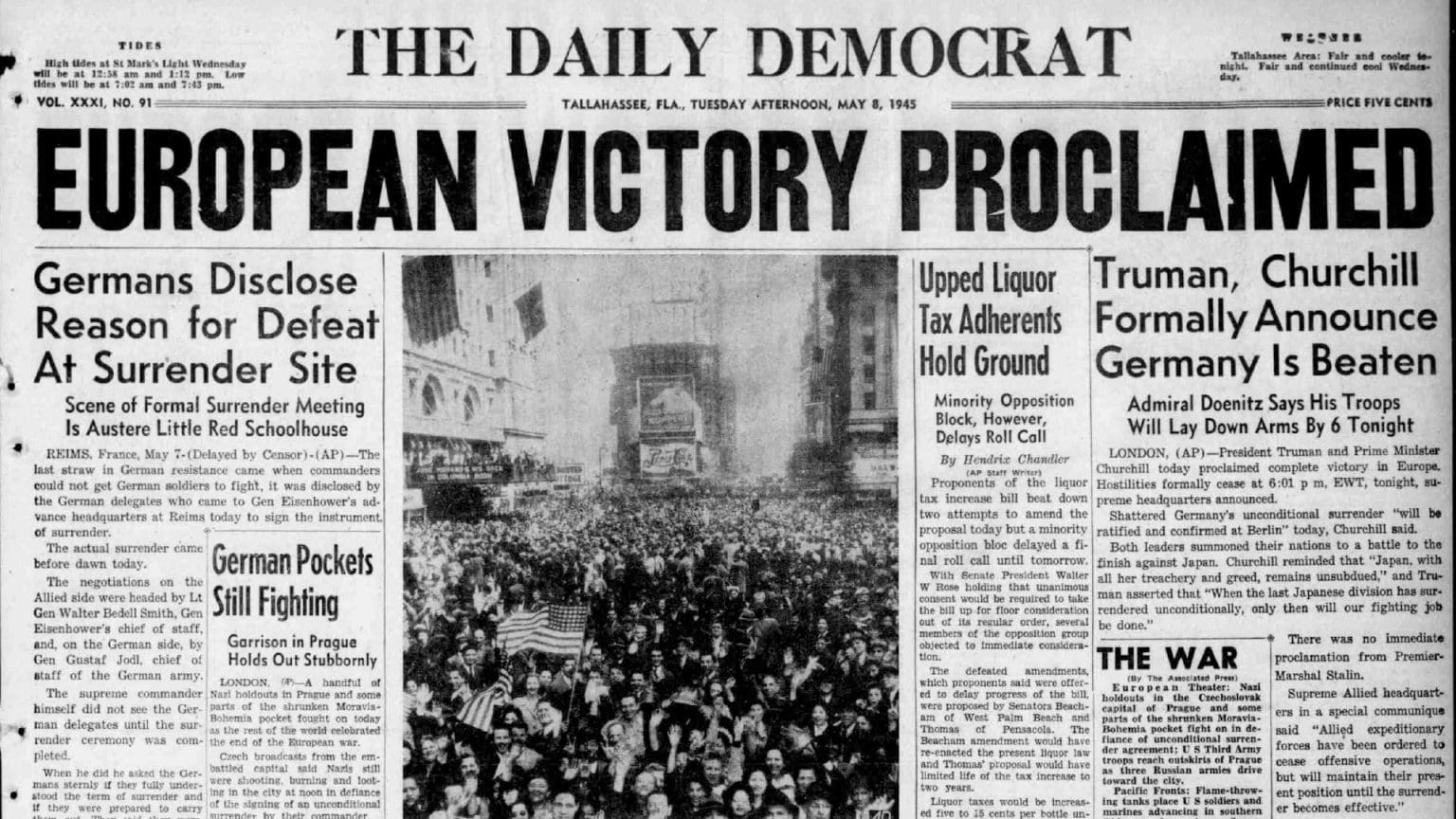 Exploring Tallahassee's May History Day By Day | WFSU Local Routes